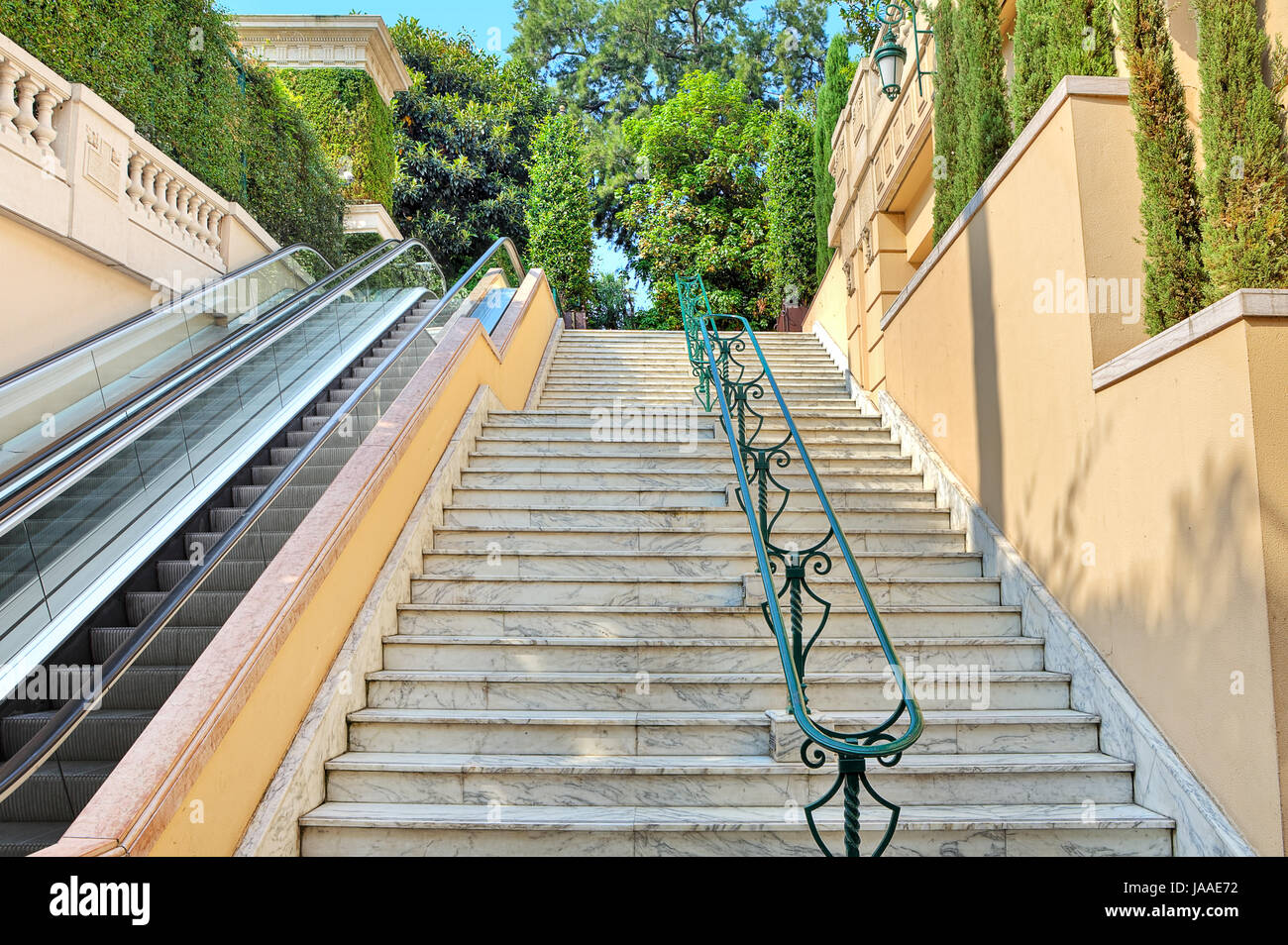 Monaco steps hi-res stock photography and images - Alamy
