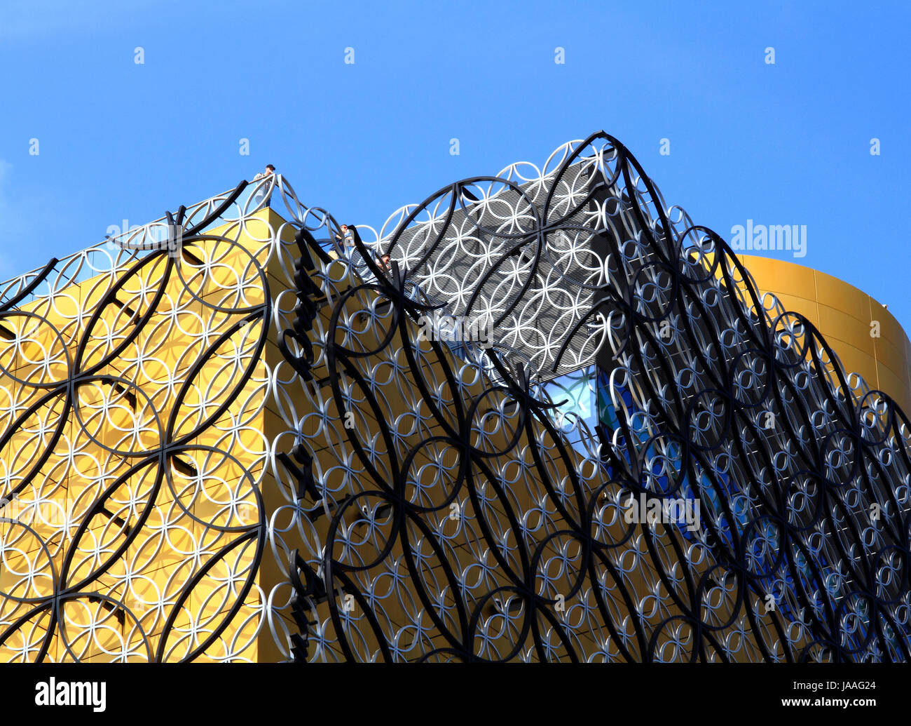 The library of Birmingham, Centenary Square, Birmingham, England ...