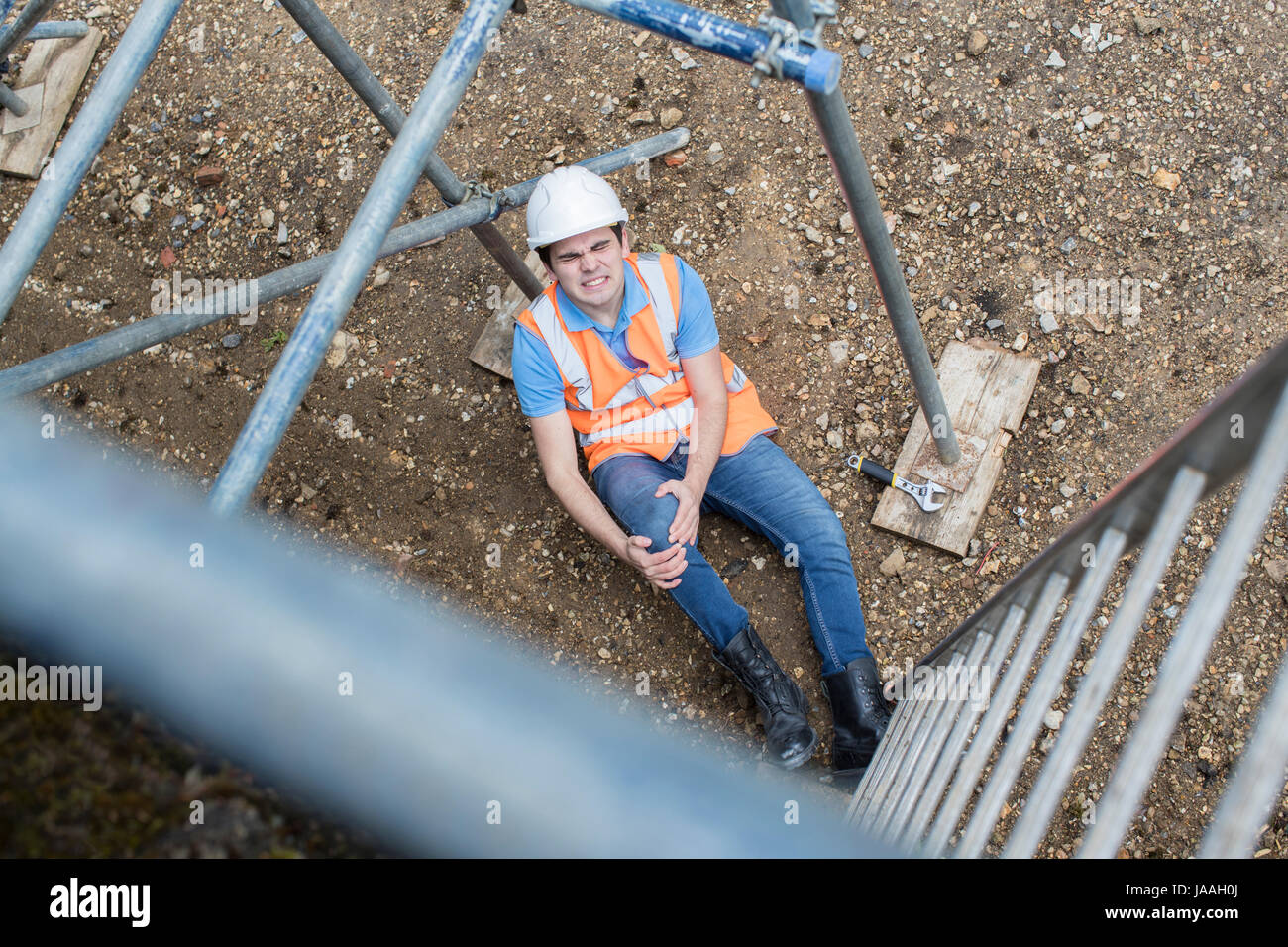 Construction Worker Fall