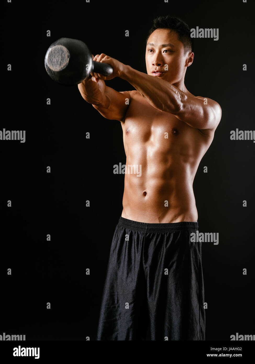 male, masculine, asian, lifting, workout, exercising, exercise, fitness ...