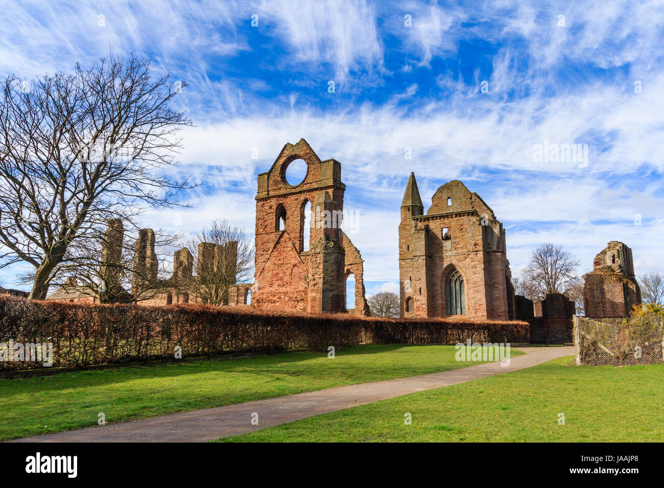 Arbroath abbey hi-res stock photography and images - Alamy