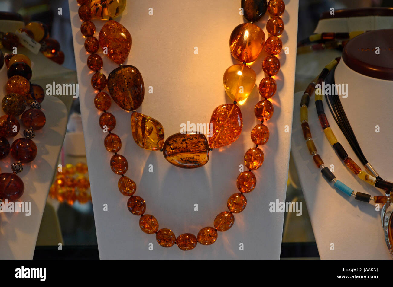 Amber jewelry hi-res stock photography and images - Alamy