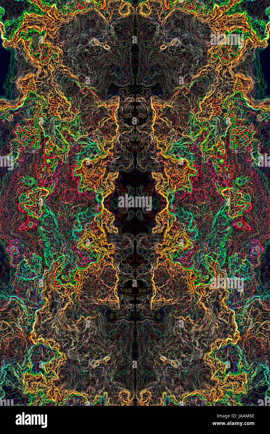 Psychedelic art 1960 hi-res stock photography and images - Alamy