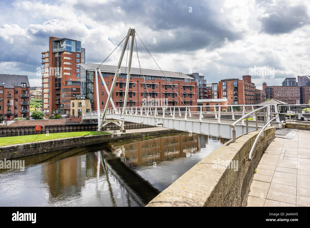 Leeds Dock in Central Leeds Stock Photo - Alamy
