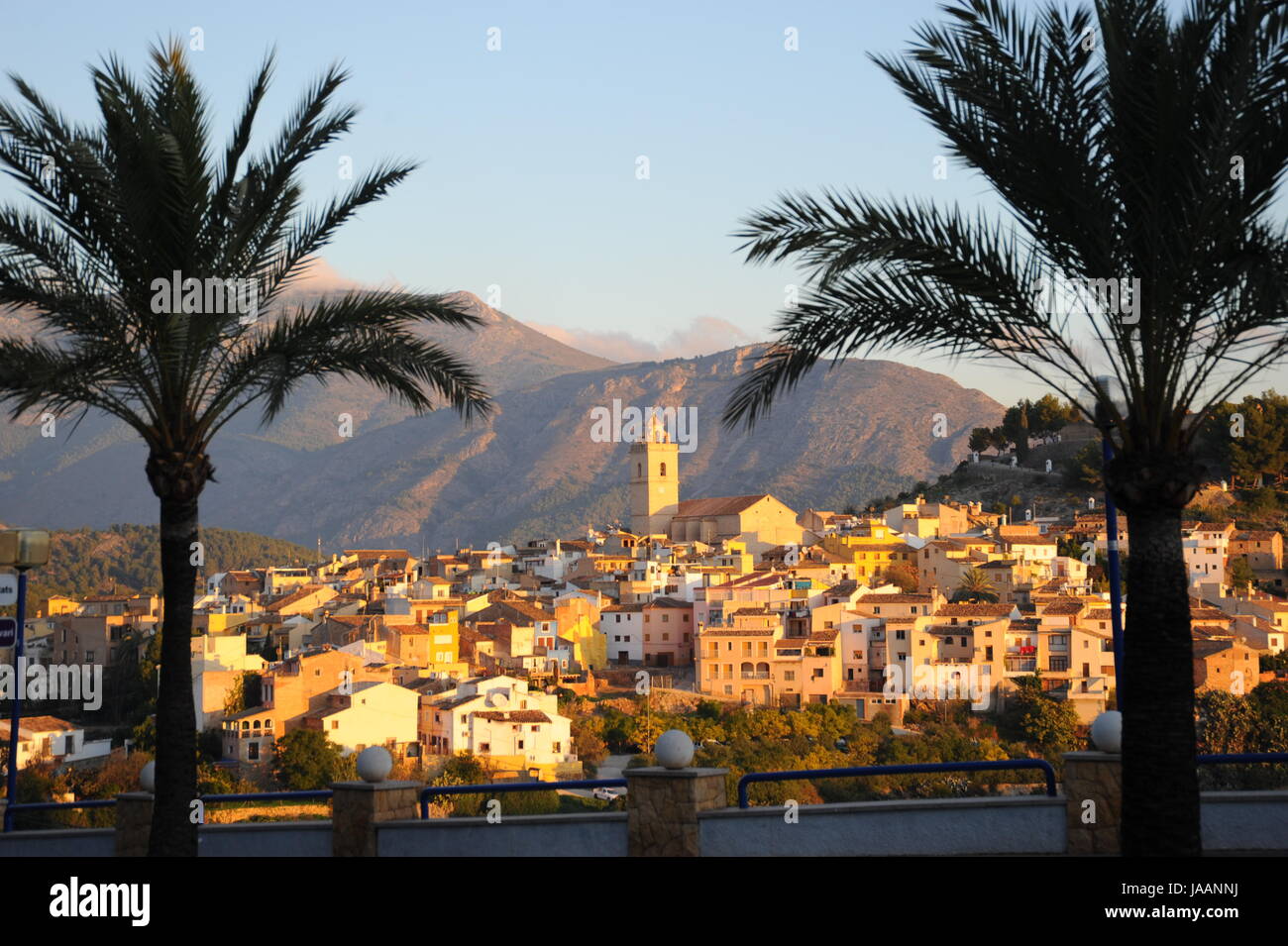 spain - polop de la marina - costa blanca Stock Photo - Alamy