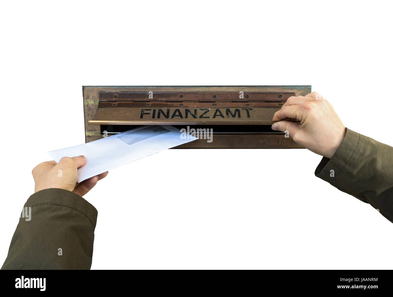 Mailing a letter hi-res stock photography and images - Alamy