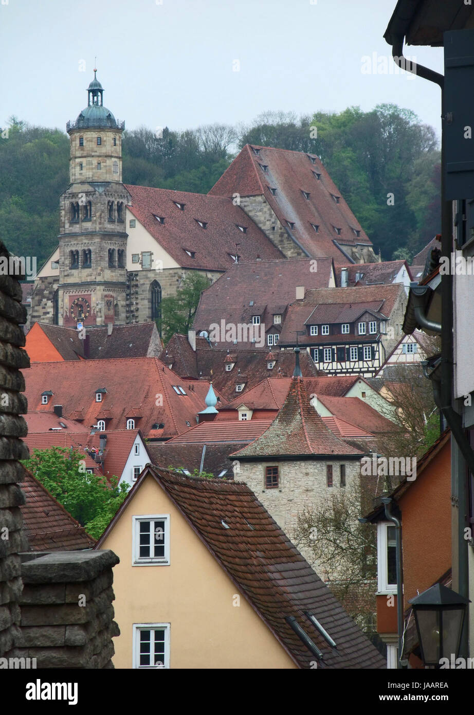 City view of Schw Stock Photo - Alamy