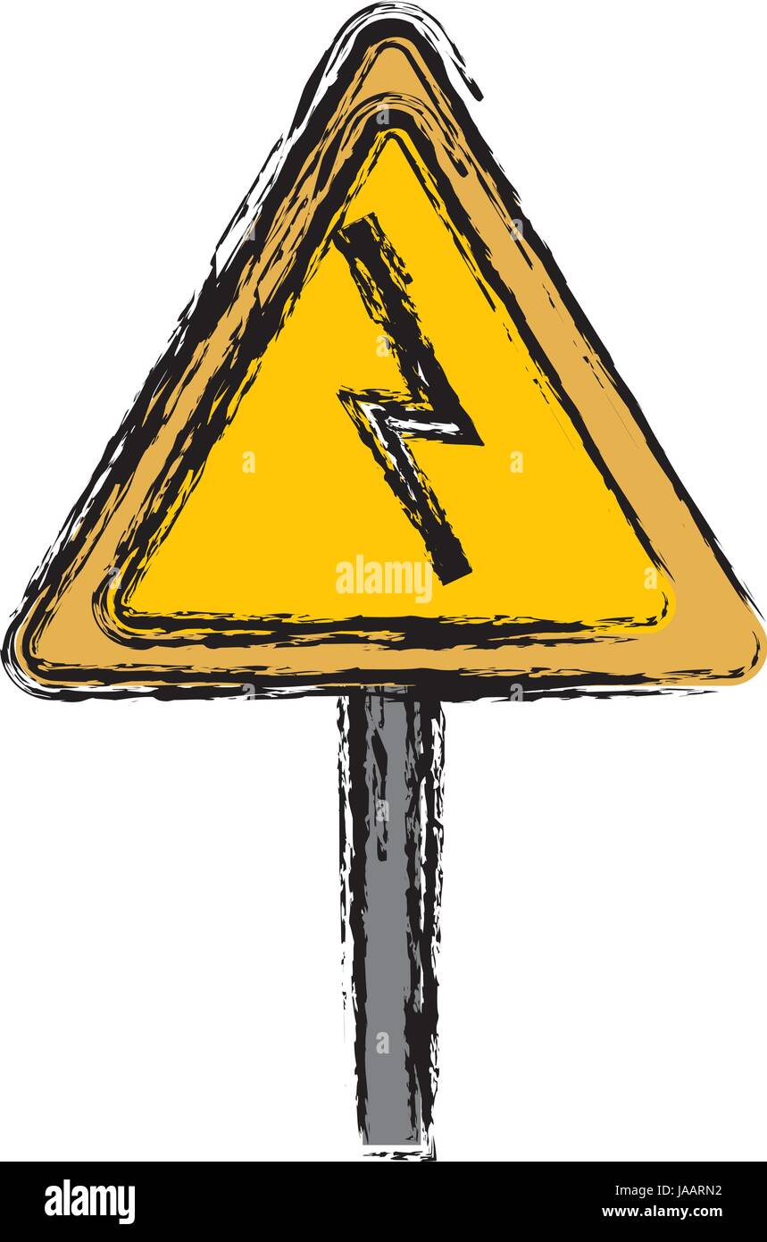 Electrical panel warning sign Stock Vector Images - Alamy