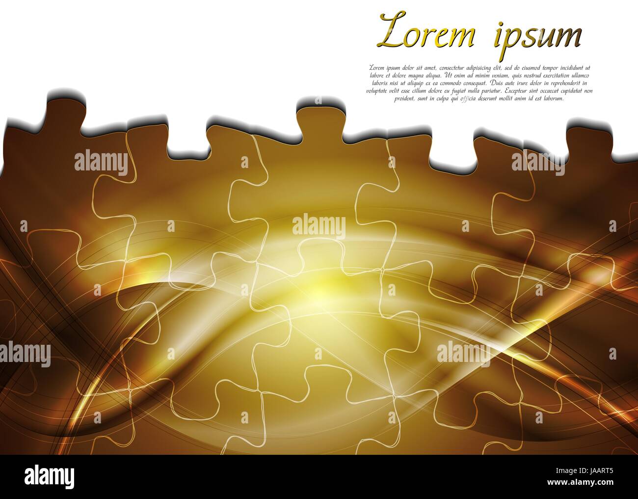 Bright wavy background. Puzzle vector design eps 10 Stock Photo - Alamy