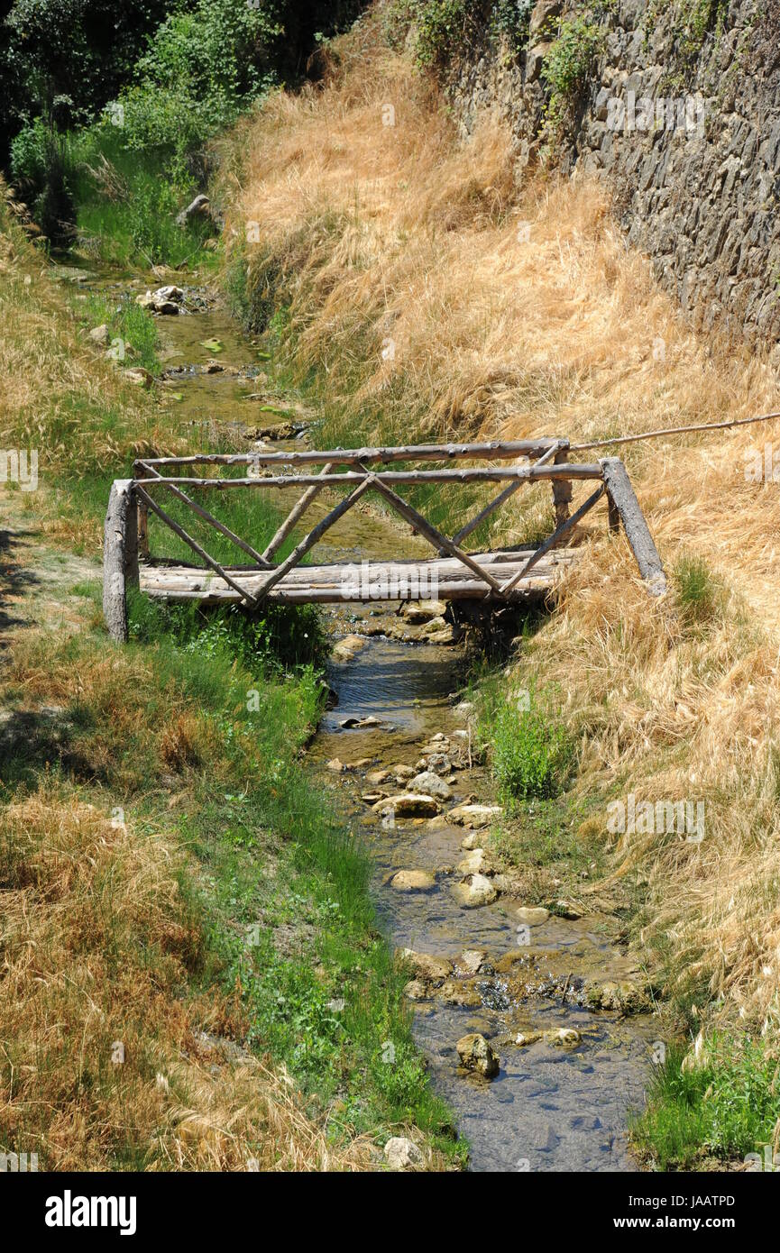 spain - bridge over the bach Stock Photo - Alamy
