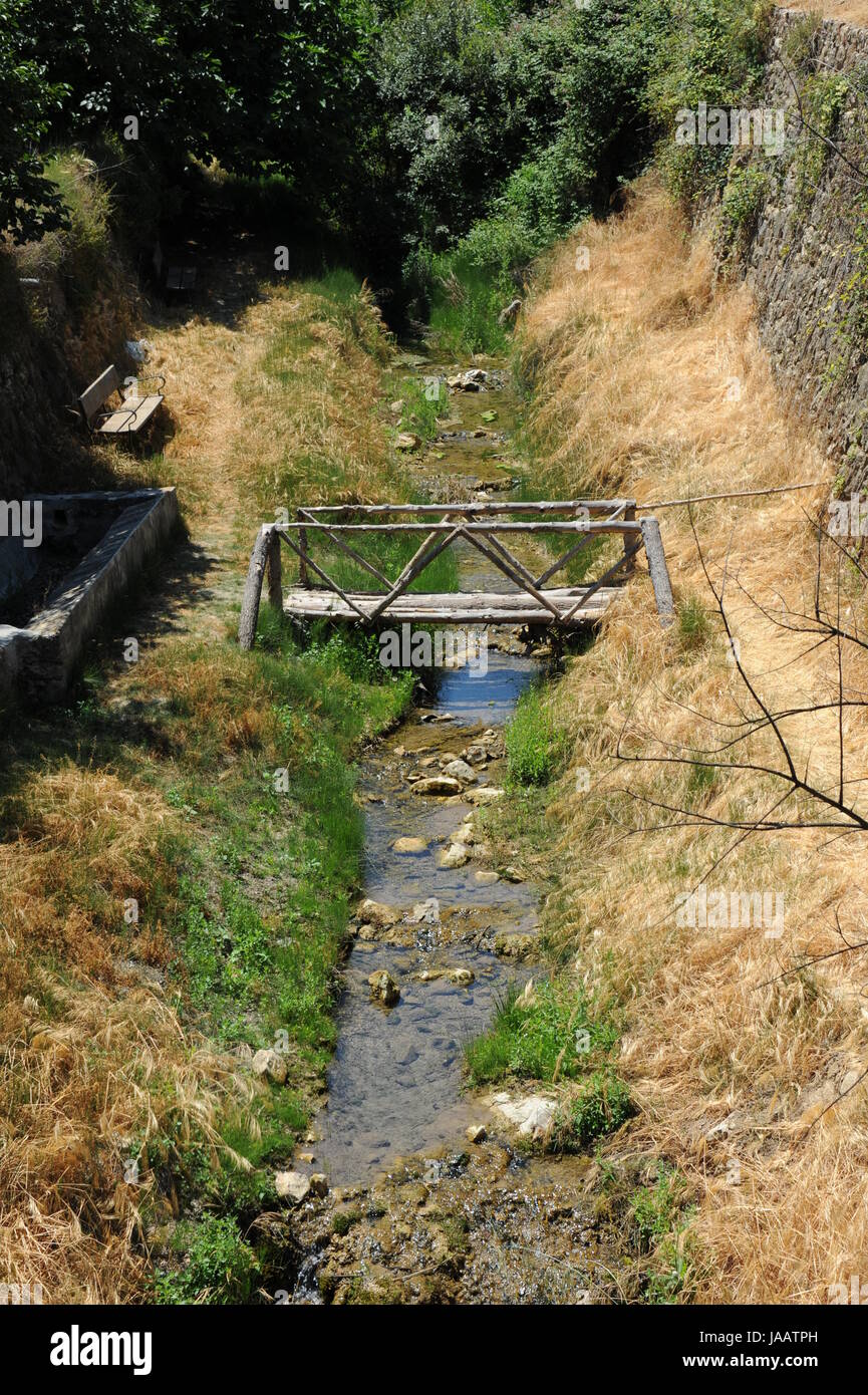 spain - bridge over the bach Stock Photo - Alamy