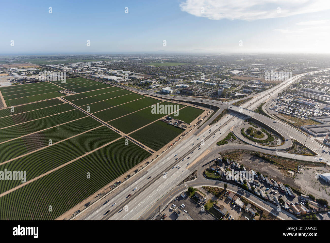California ventura county oxnard aerial hi-res stock photography and ...