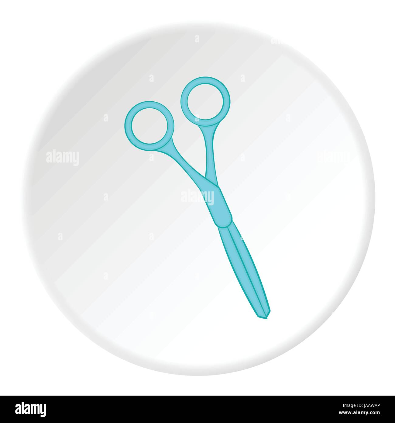 Scissors icon, cartoon style Stock Vector Image & Art - Alamy