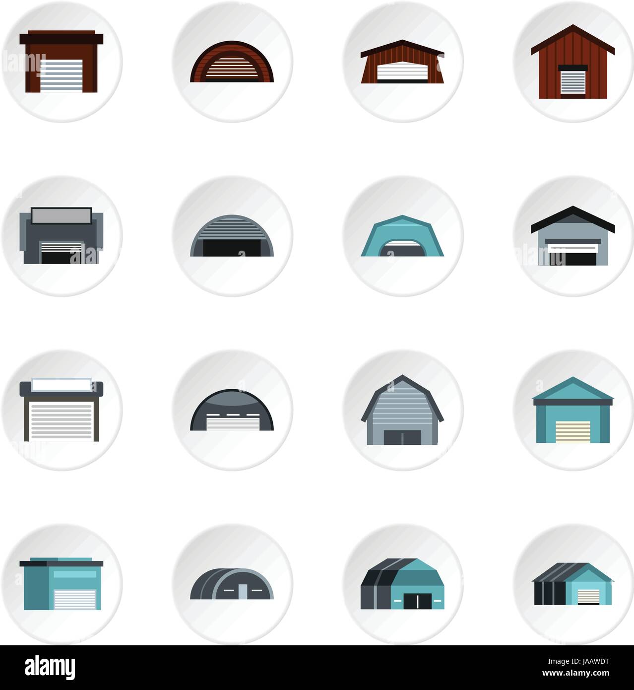 Warehouse icons set, flat style Stock Vector Image & Art - Alamy Warehouse icons set, flat style Stock Vector Image & Art - Alamy