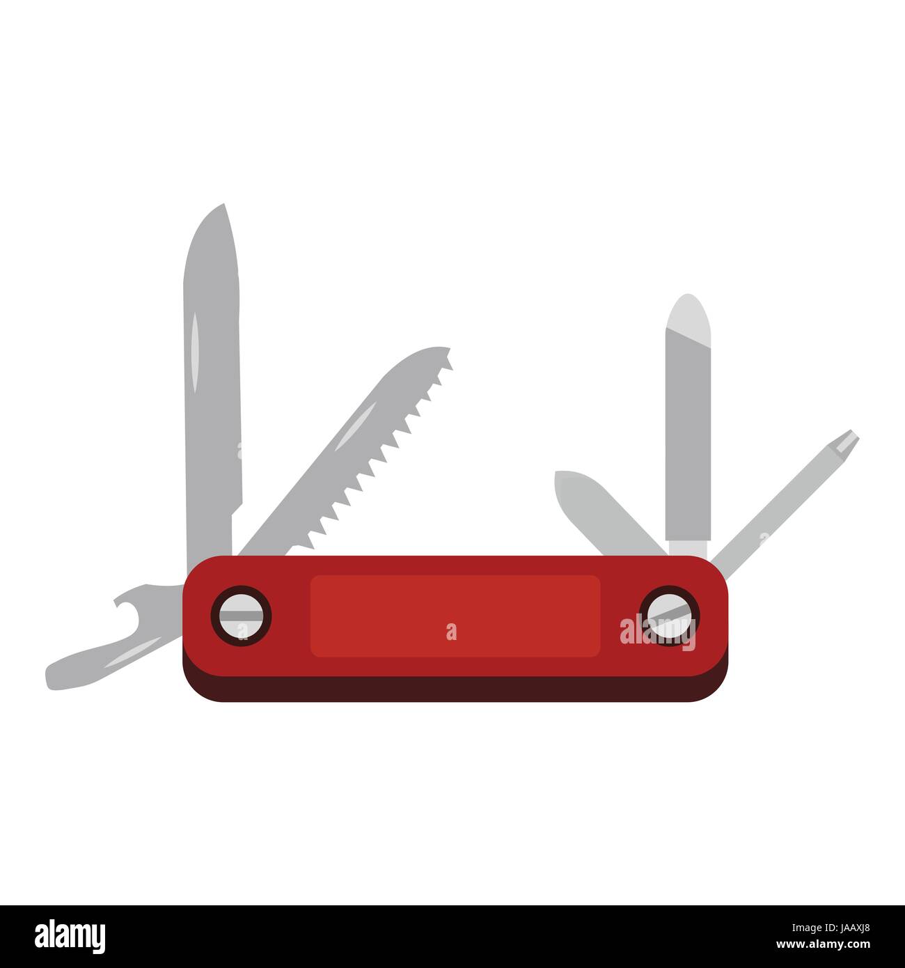 Multitool knife icon, flat style Stock Vector Image & Art - Alamy