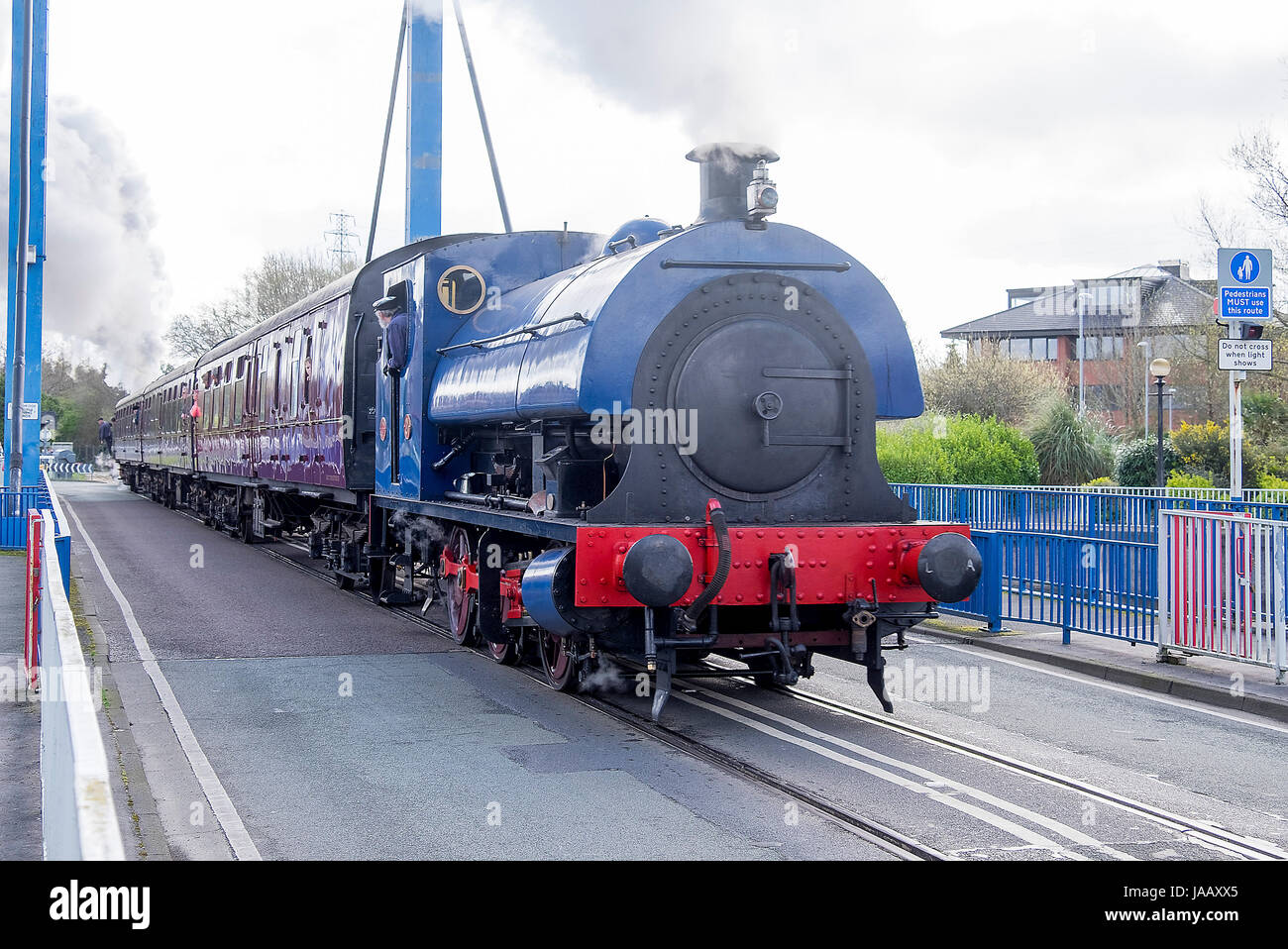 Preston Docks Railway Stock Photo - Alamy