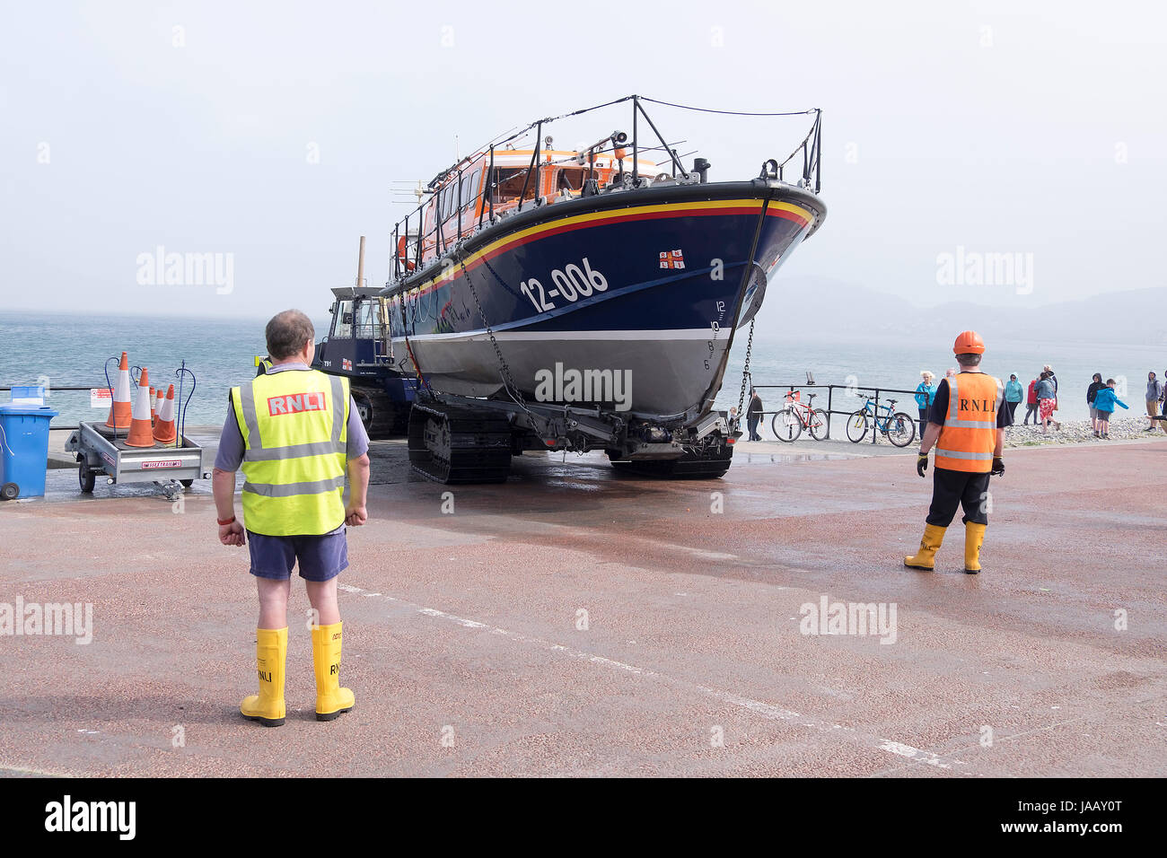 Llandudno lifeboat station hi-res stock photography and images - Alamy