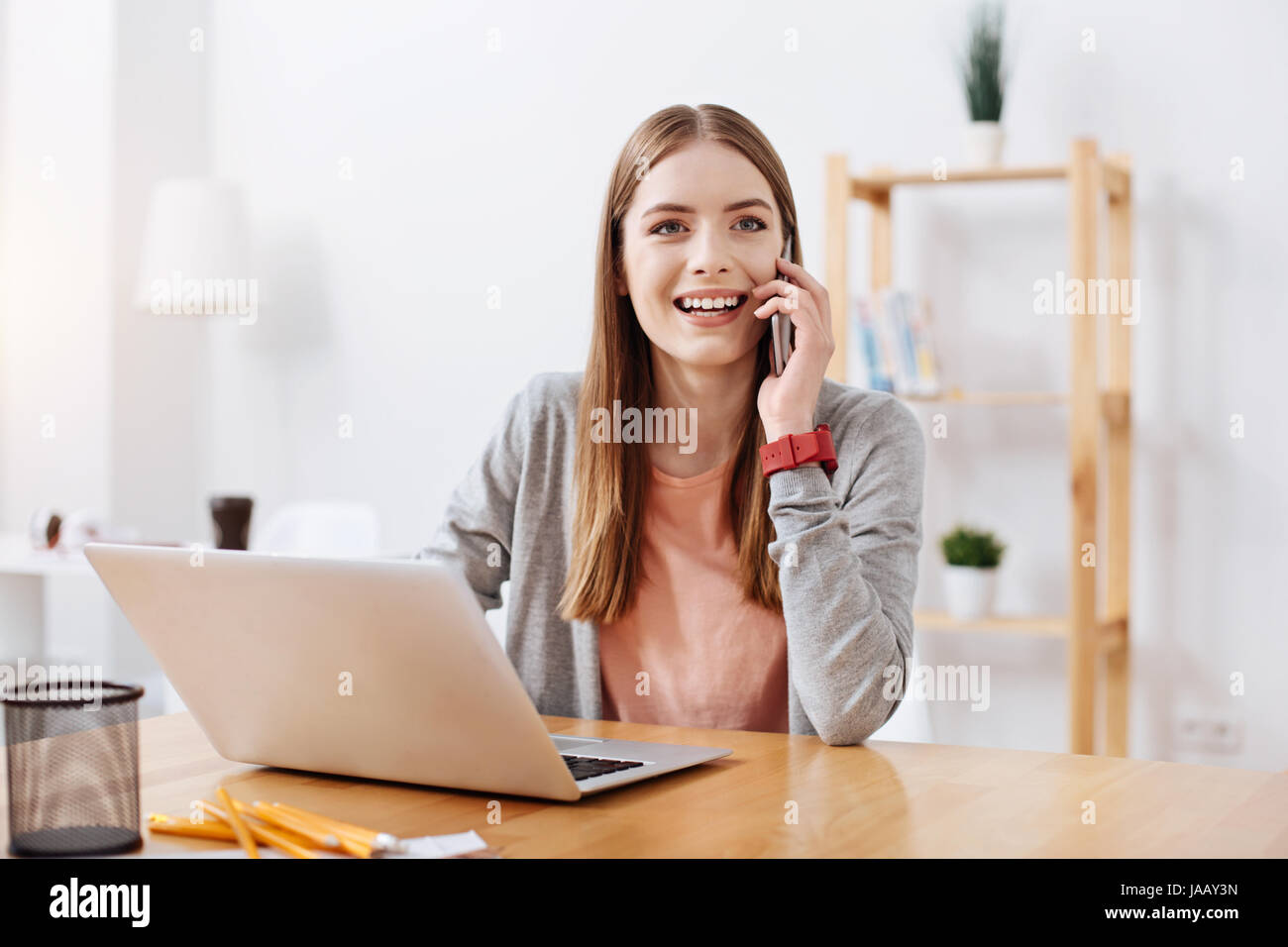 Completing an assignment hi-res stock photography and images - Alamy