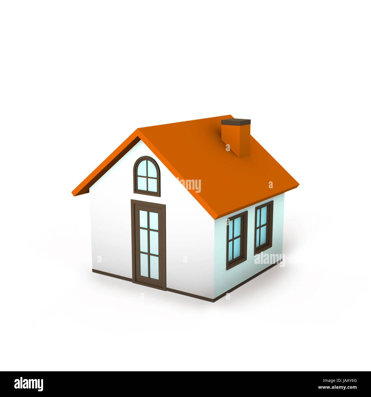 home on white background Stock Photo - Alamy