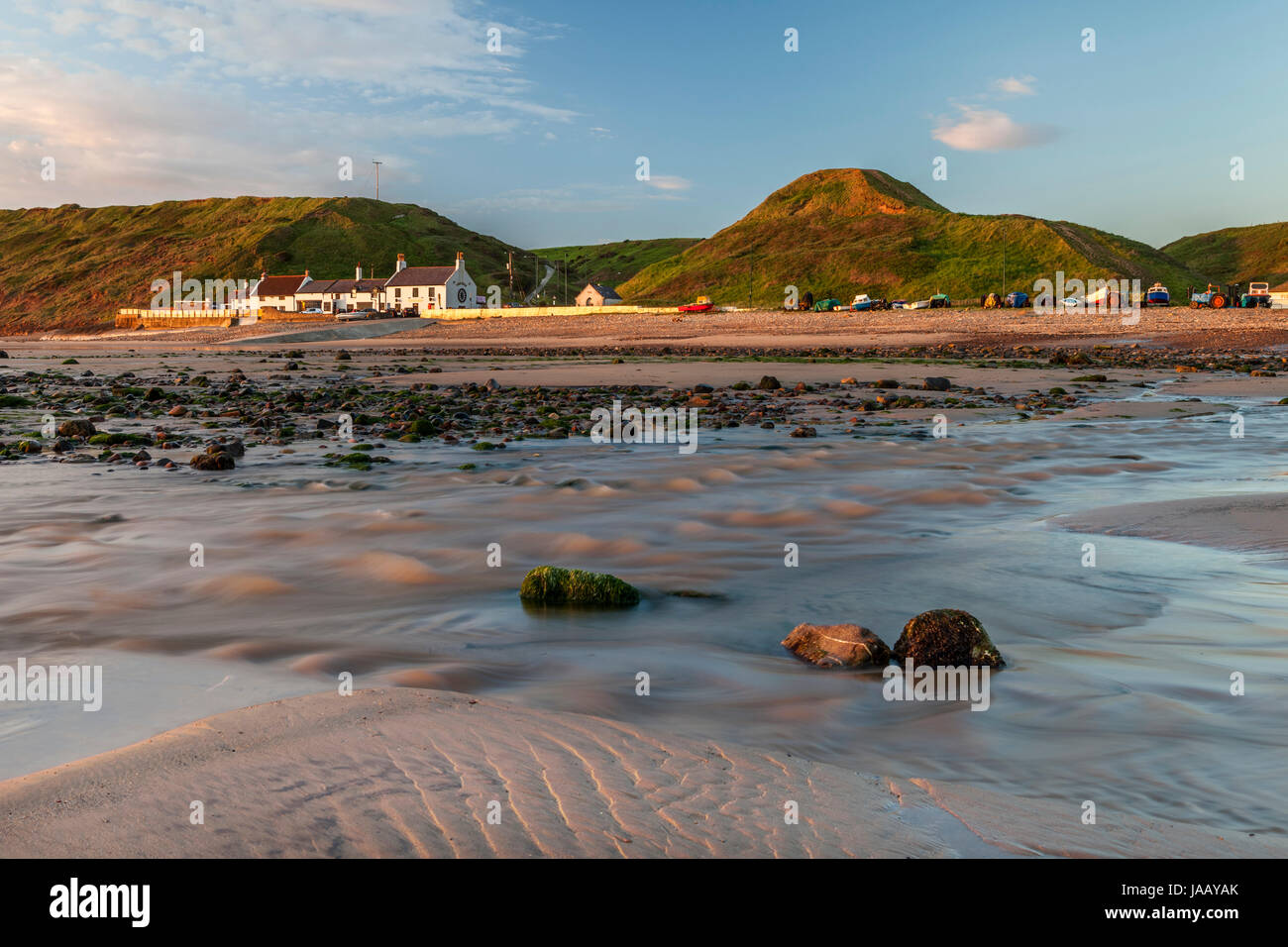 Cat Nab and Ship Inn, Saltburn Stock Photo - Alamy