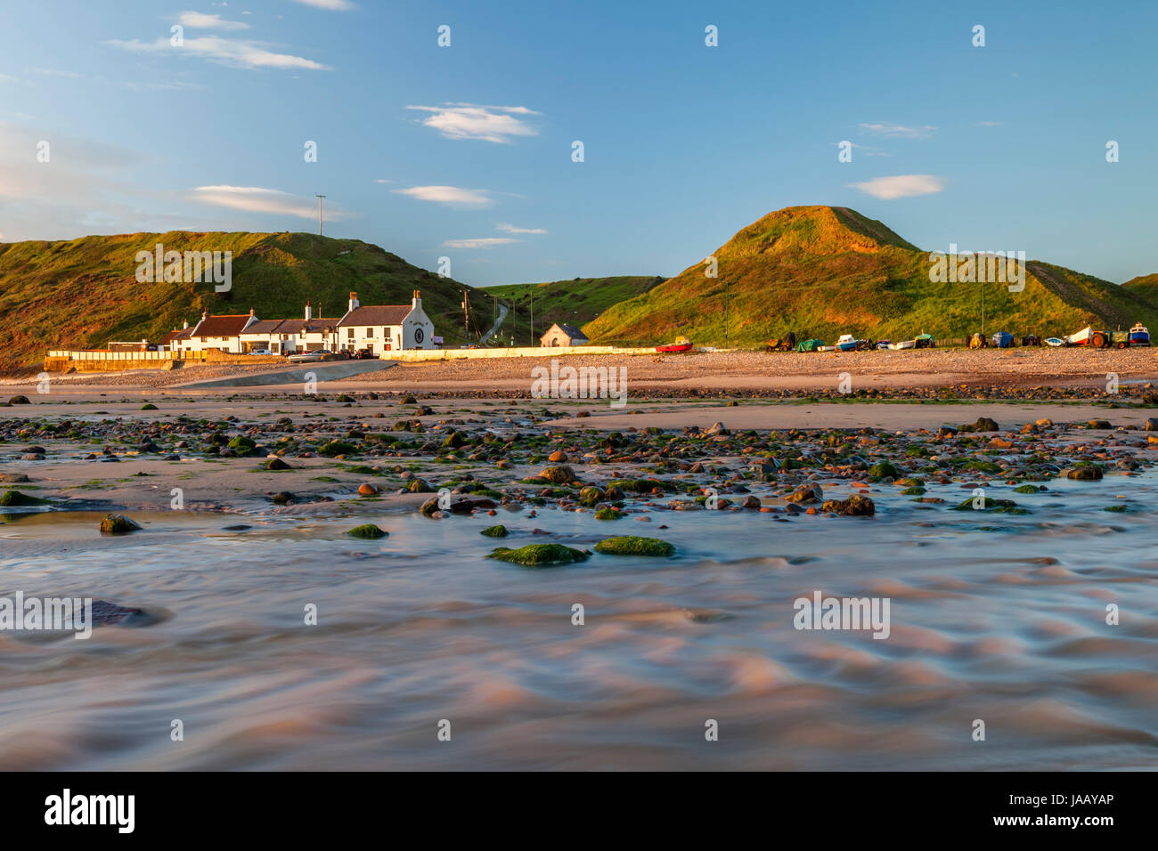Cat Nab and Ship Inn, Saltburn Stock Photo - Alamy