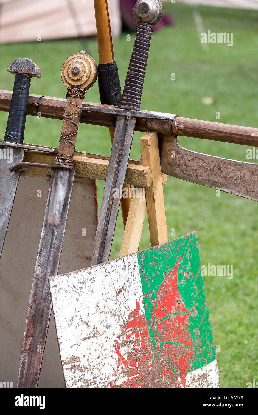 Welsh soldier medieval hi-res stock photography and images - Alamy