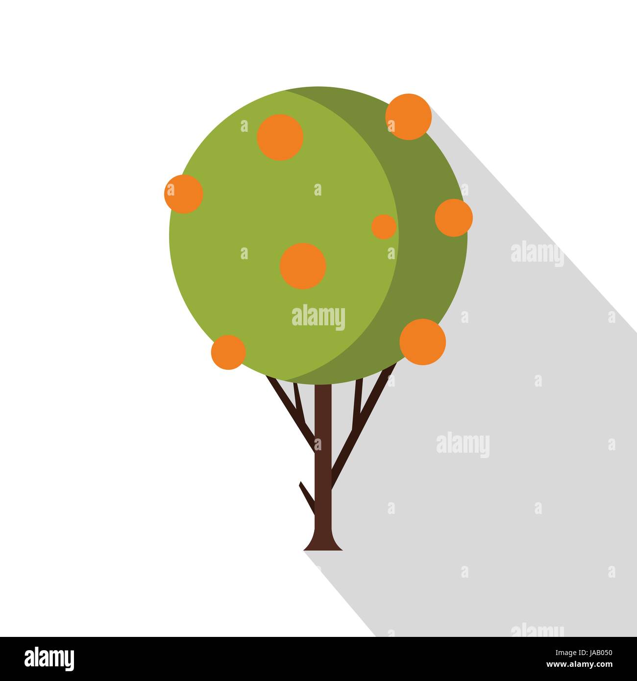 Tangerine forest Stock Vector Images - Alamy