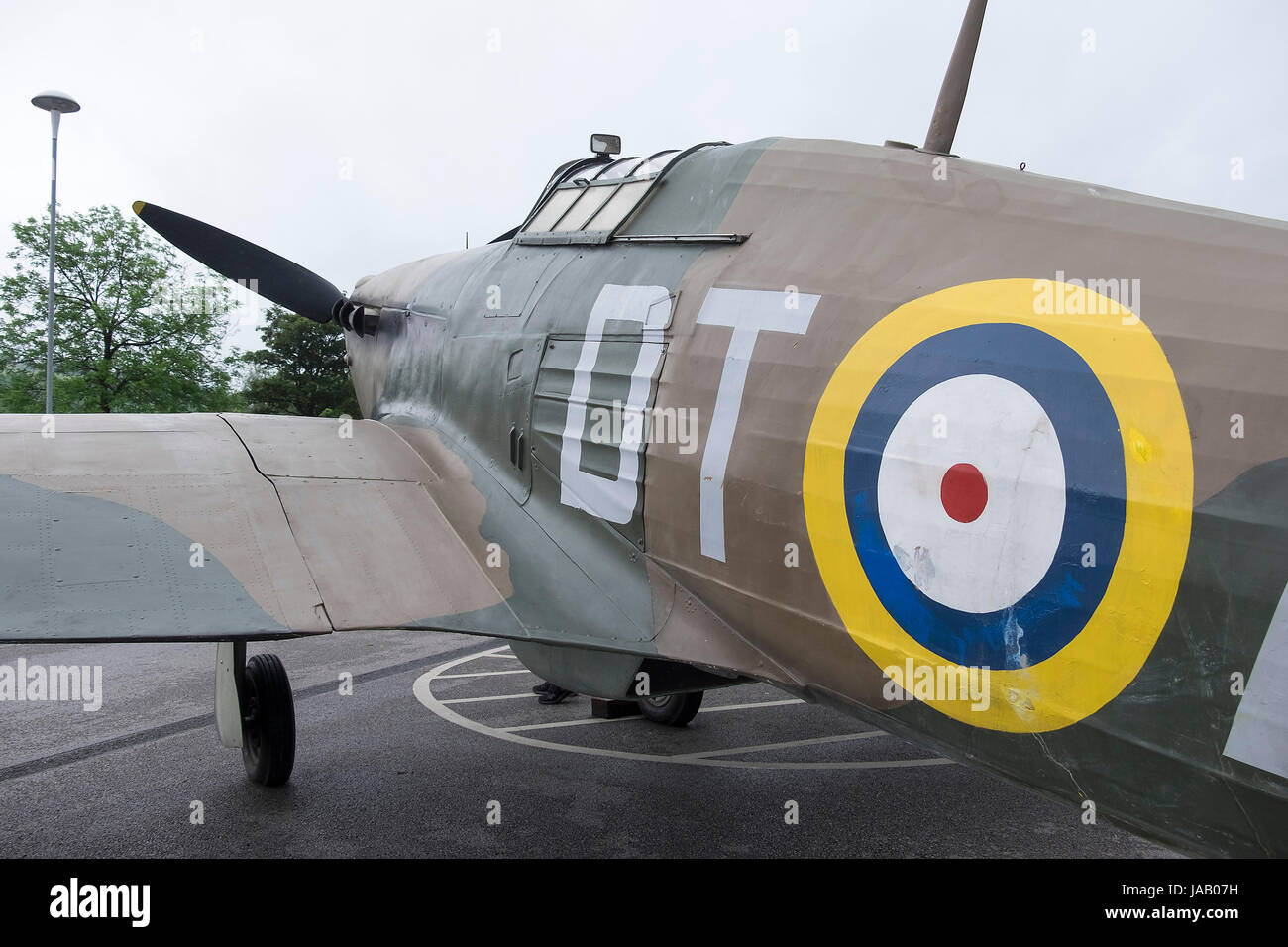 Supermarine spitfire cockpit hi-res stock photography and images - Alamy