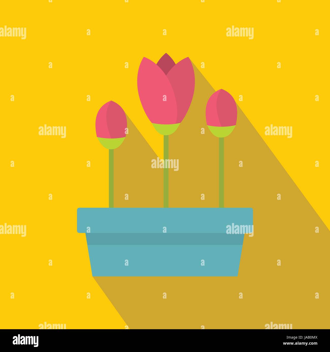 Planter box in garden Stock Vector Images - Alamy