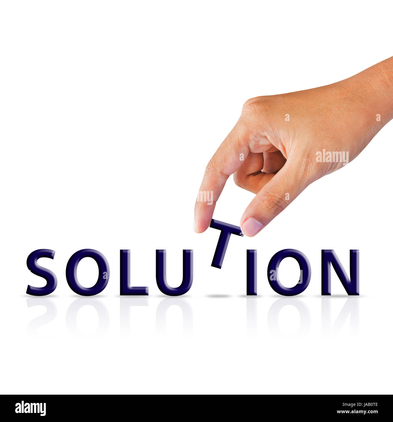 Solutions ideas Cut Out Stock Images & Pictures - Alamy