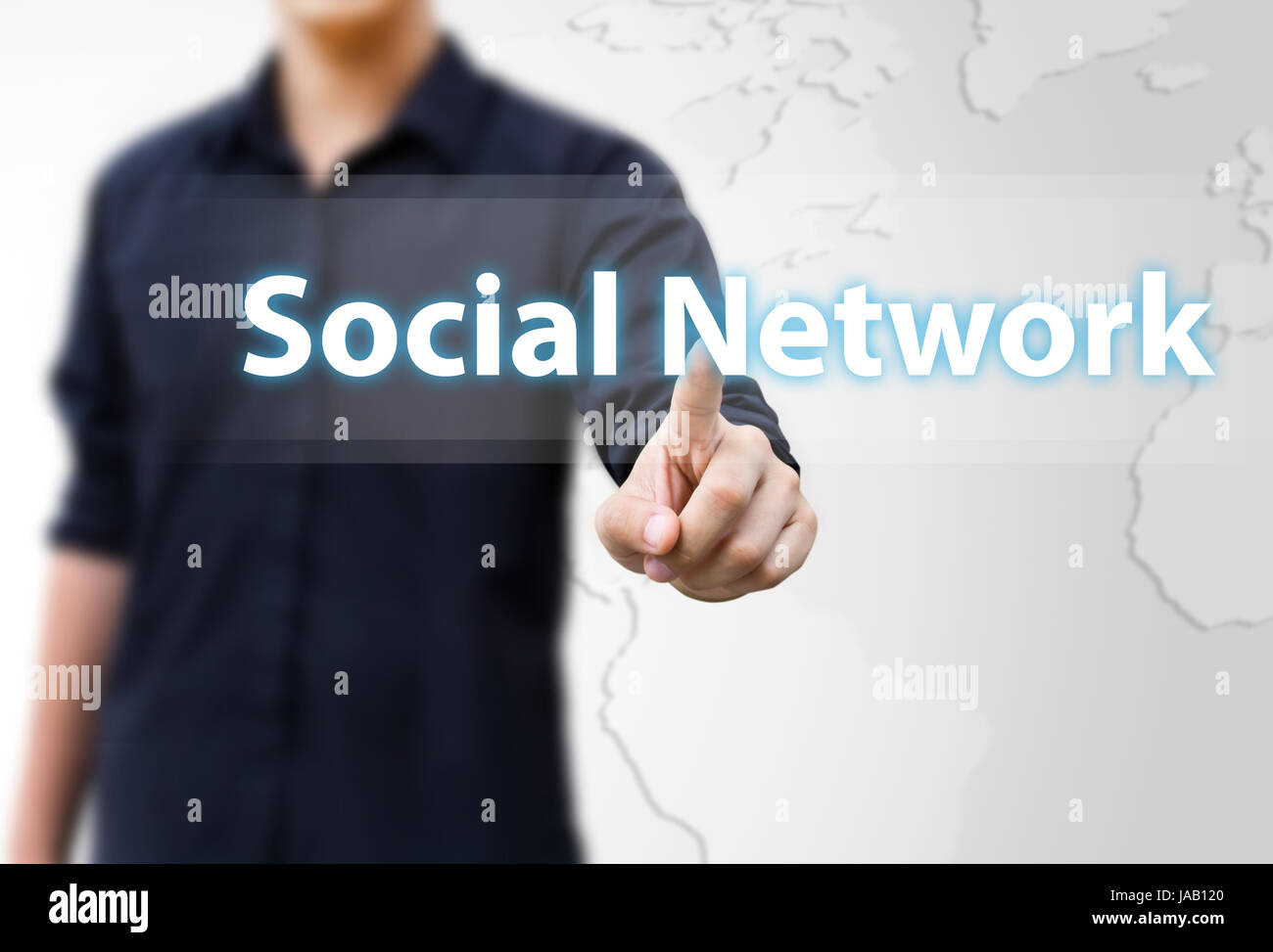Hand network hi-res stock photography and images - Alamy