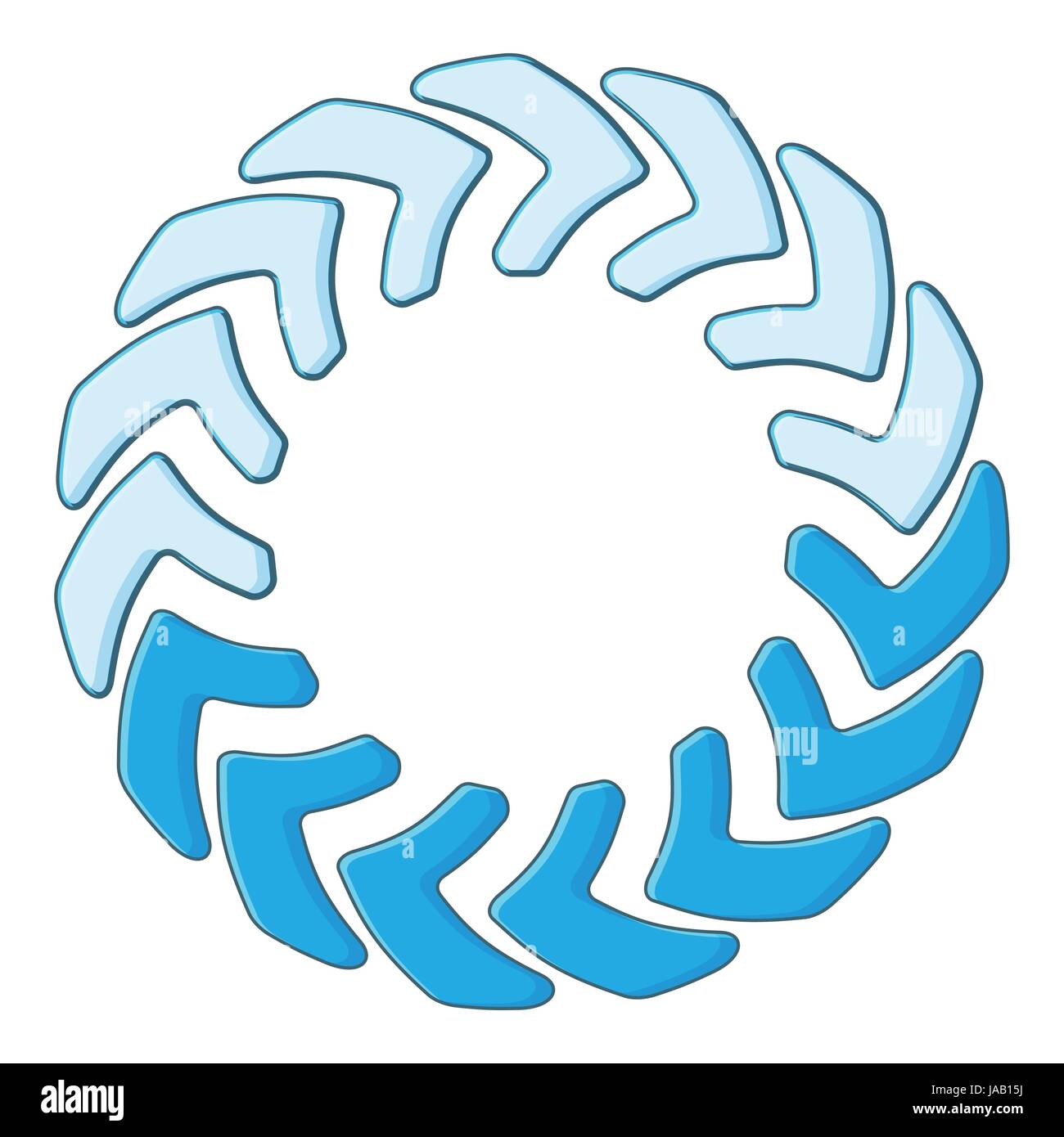 Loading circle icon, cartoon style Stock Vector Image & Art - Alamy