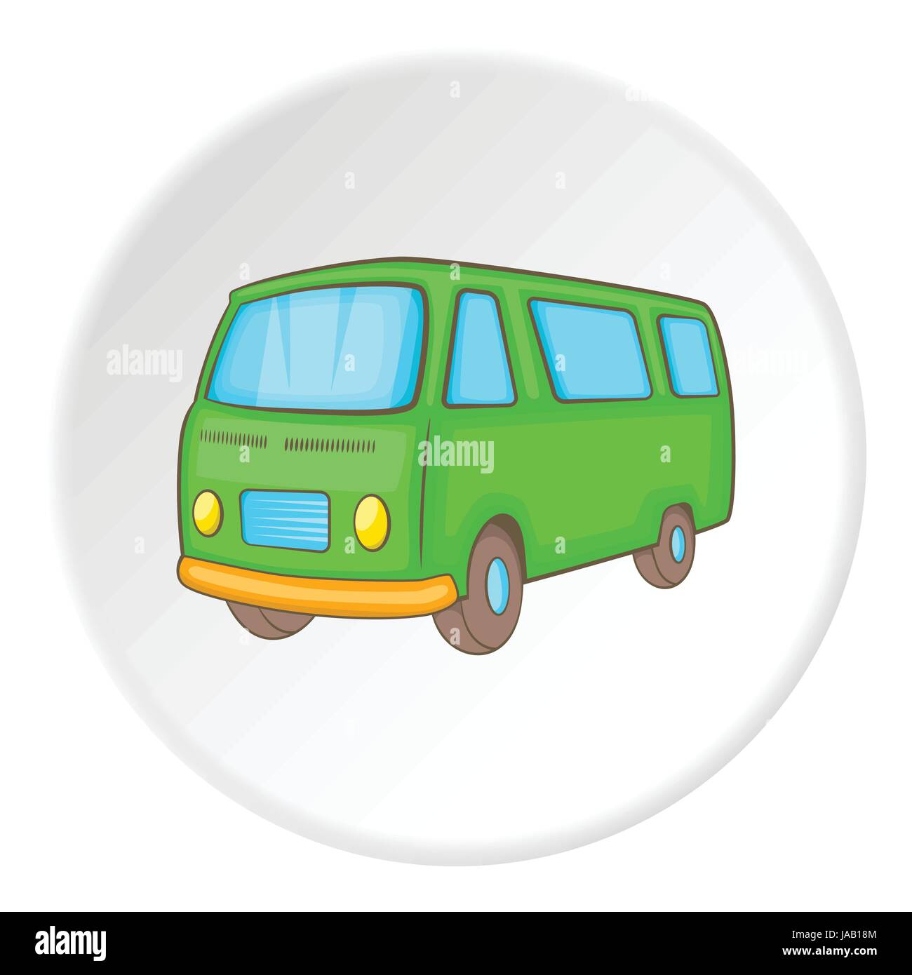 Minibus icon, isometric style Stock Vector Image & Art - Alamy