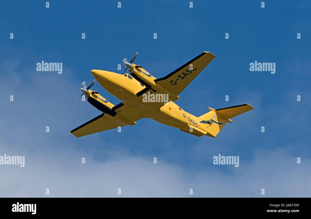 Emergency Scottish Air Ambulance Service flight to Glasgow leaves ...