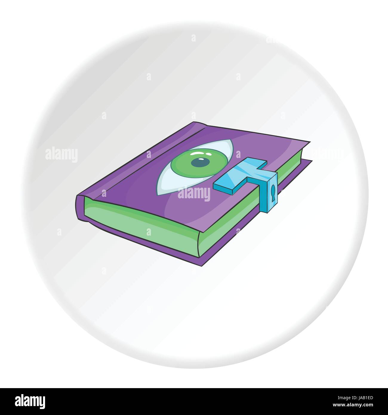 Illustration witch reading magic book Cut Out Stock Images & Pictures ...