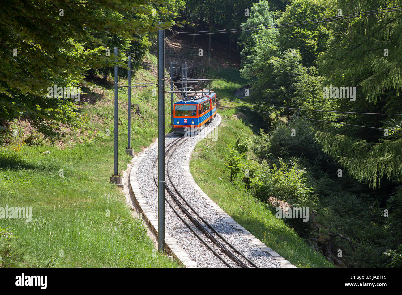 Monte generoso railway hi-res stock photography and images - Alamy