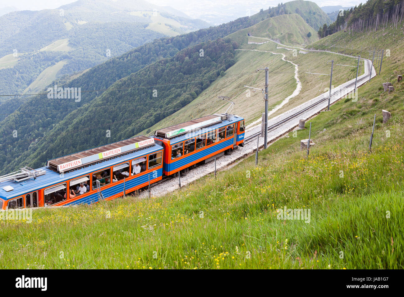 Monte generoso railway hi-res stock photography and images - Alamy