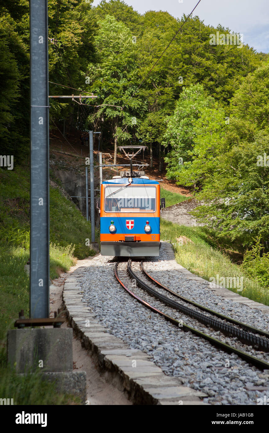 Monte generoso railway hi-res stock photography and images - Alamy
