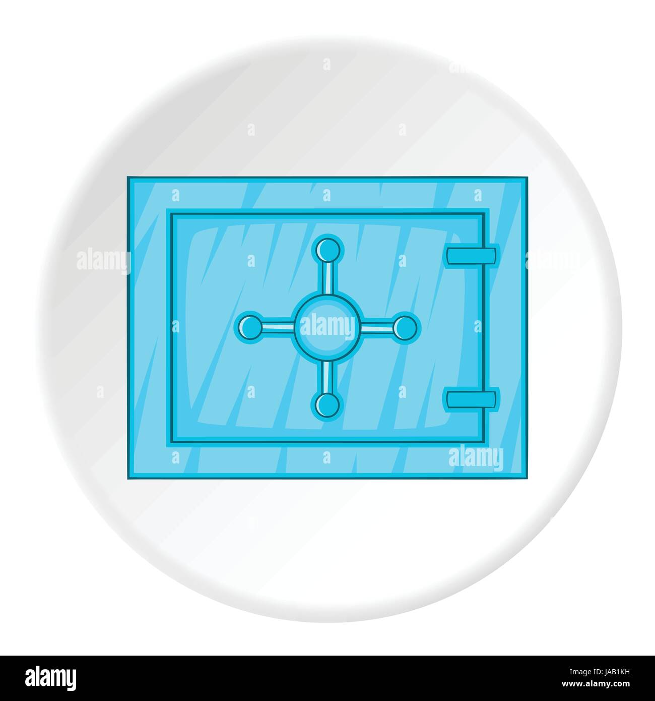 Safe icon, cartoon style Stock Vector Image & Art - Alamy