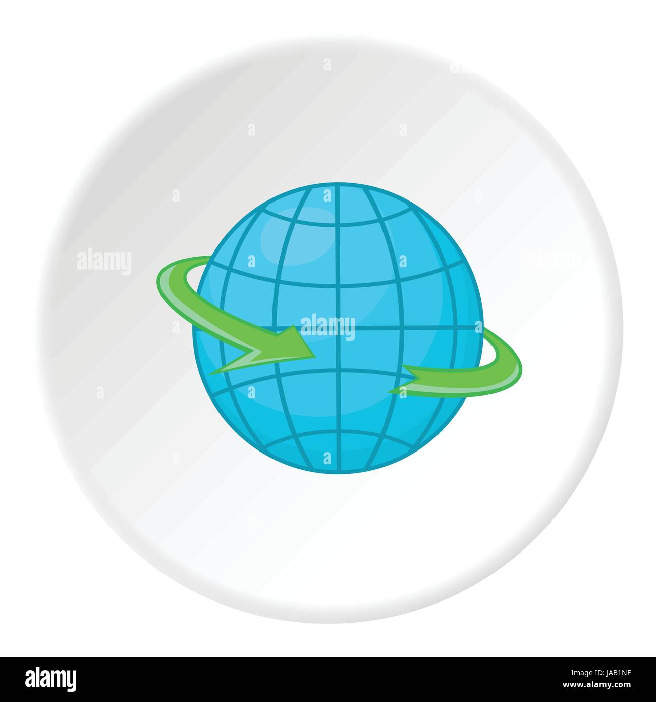 Earth icon, cartoon style Stock Vector Image & Art - Alamy