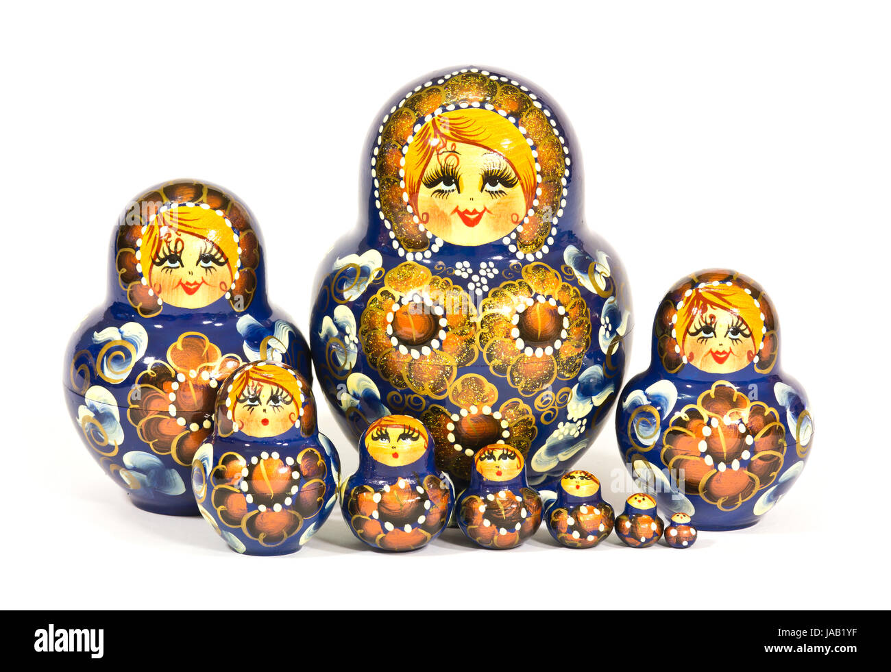 matryoshka Russian dolls Stock Photo - Alamy