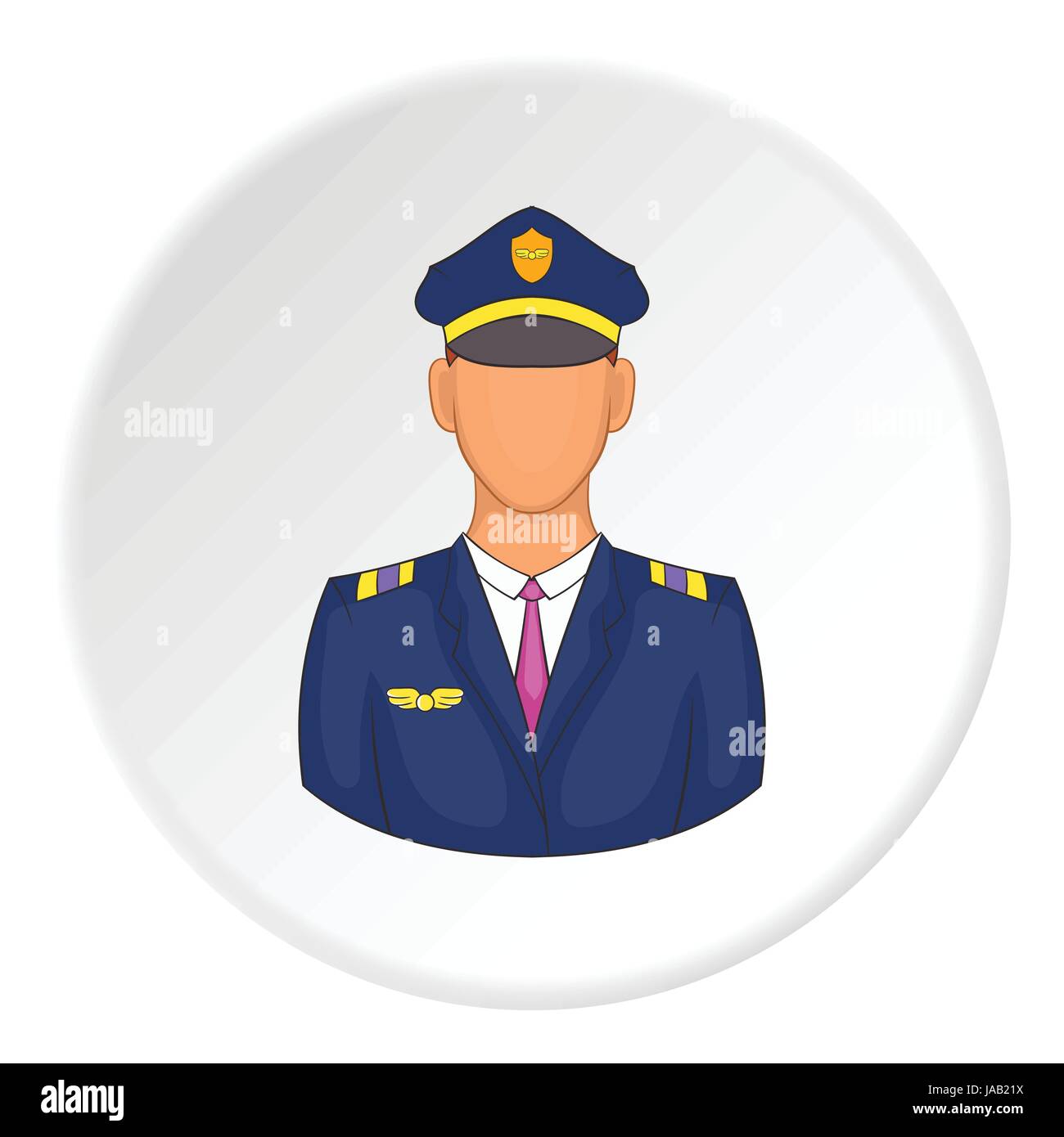 Tie pilot Stock Vector Images - Alamy