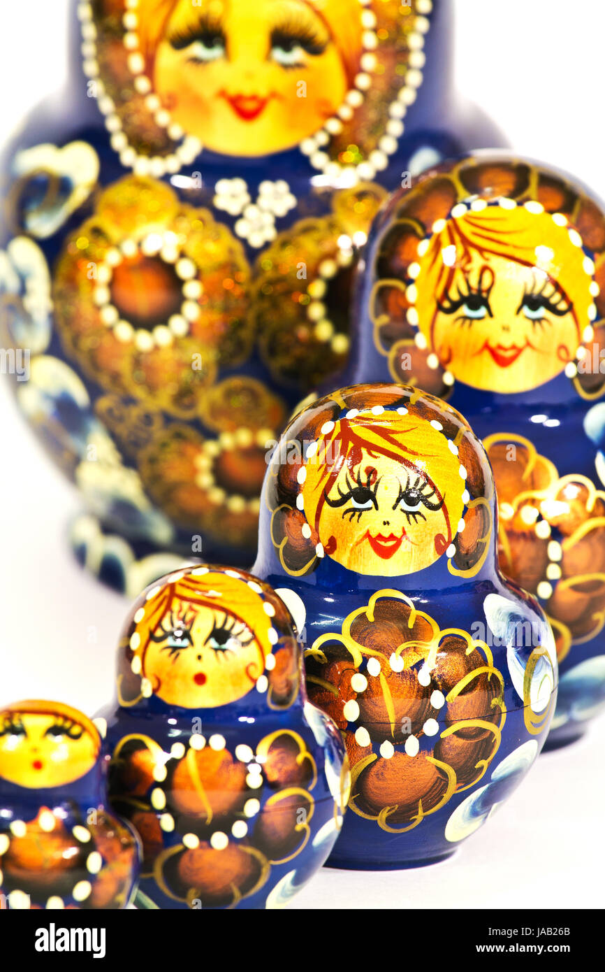 matryoshka Russian dolls Stock Photo - Alamy