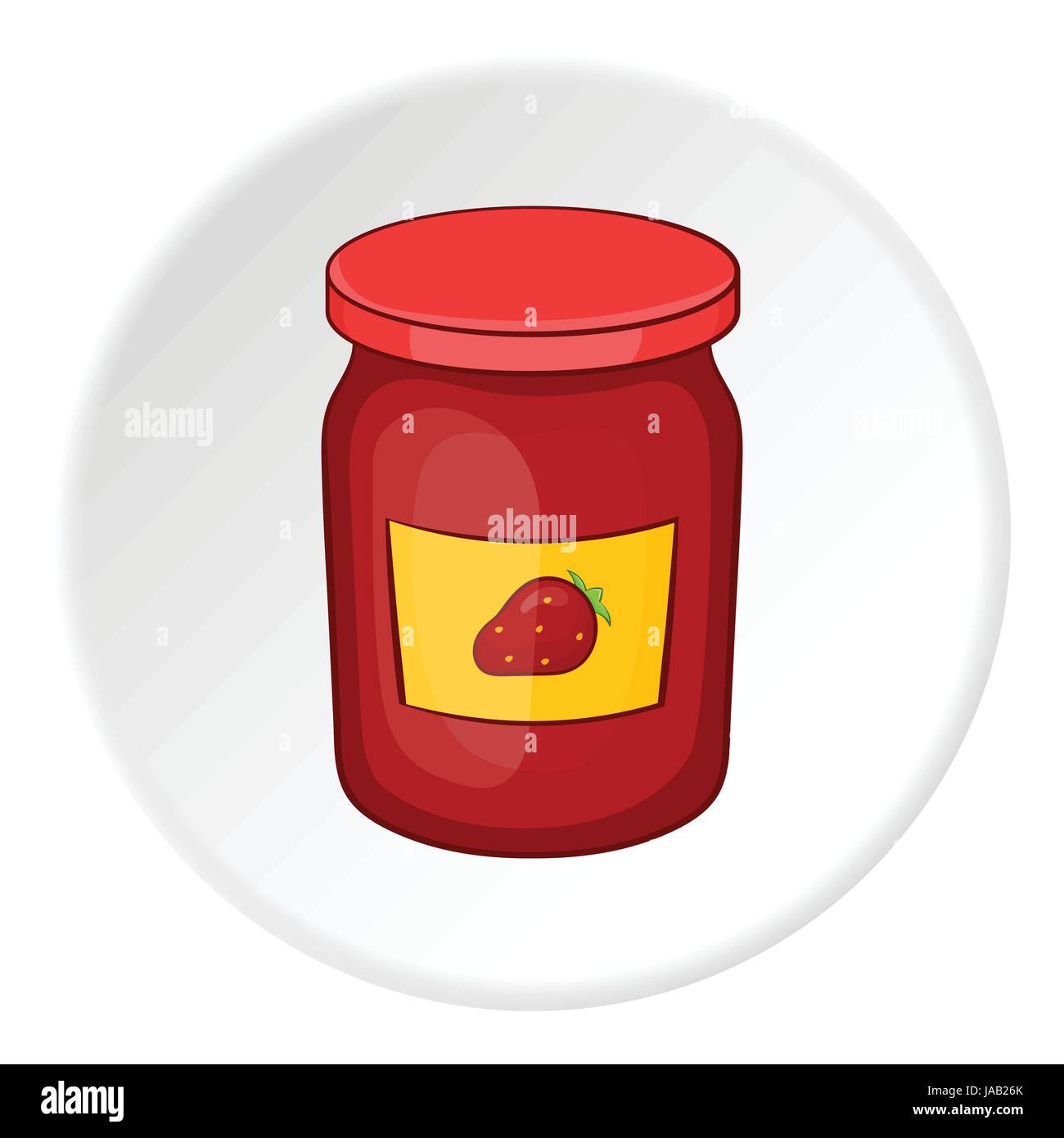 Jam icon, cartoon style Stock Vector Image & Art - Alamy