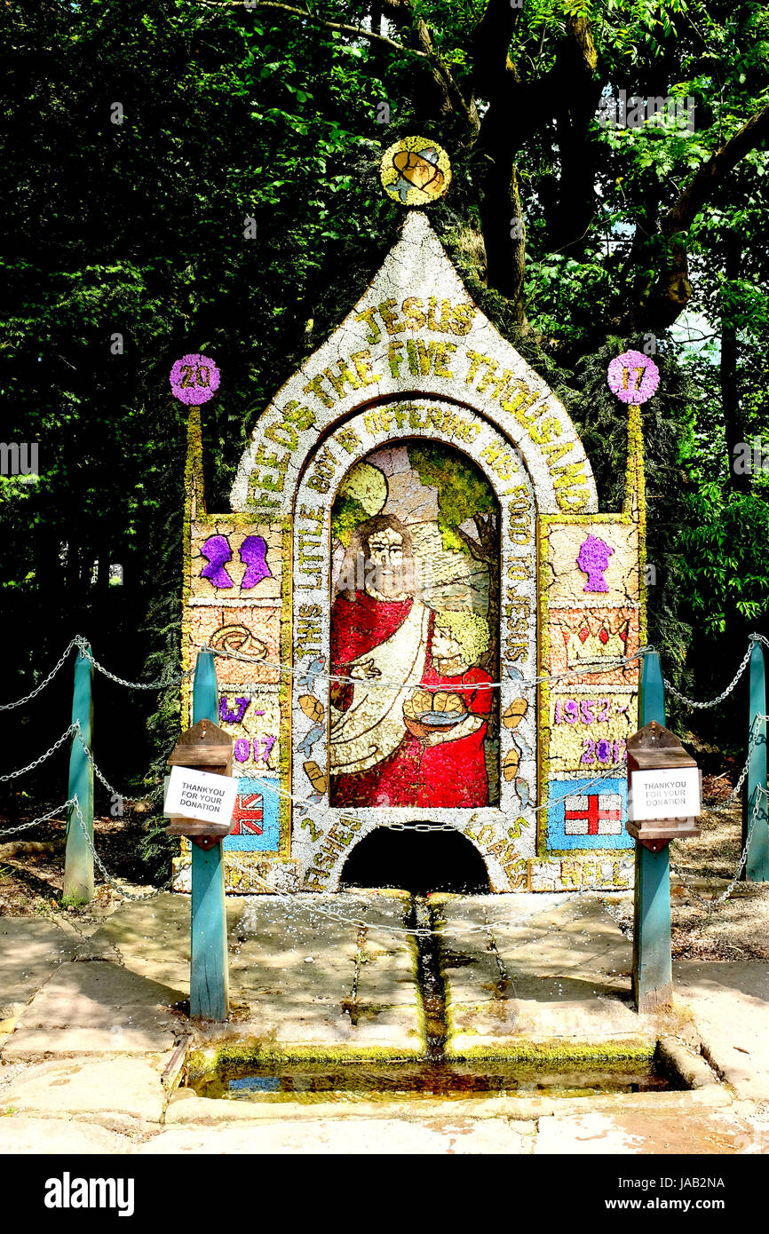 Well dressing well dressing display hi-res stock photography and images ...