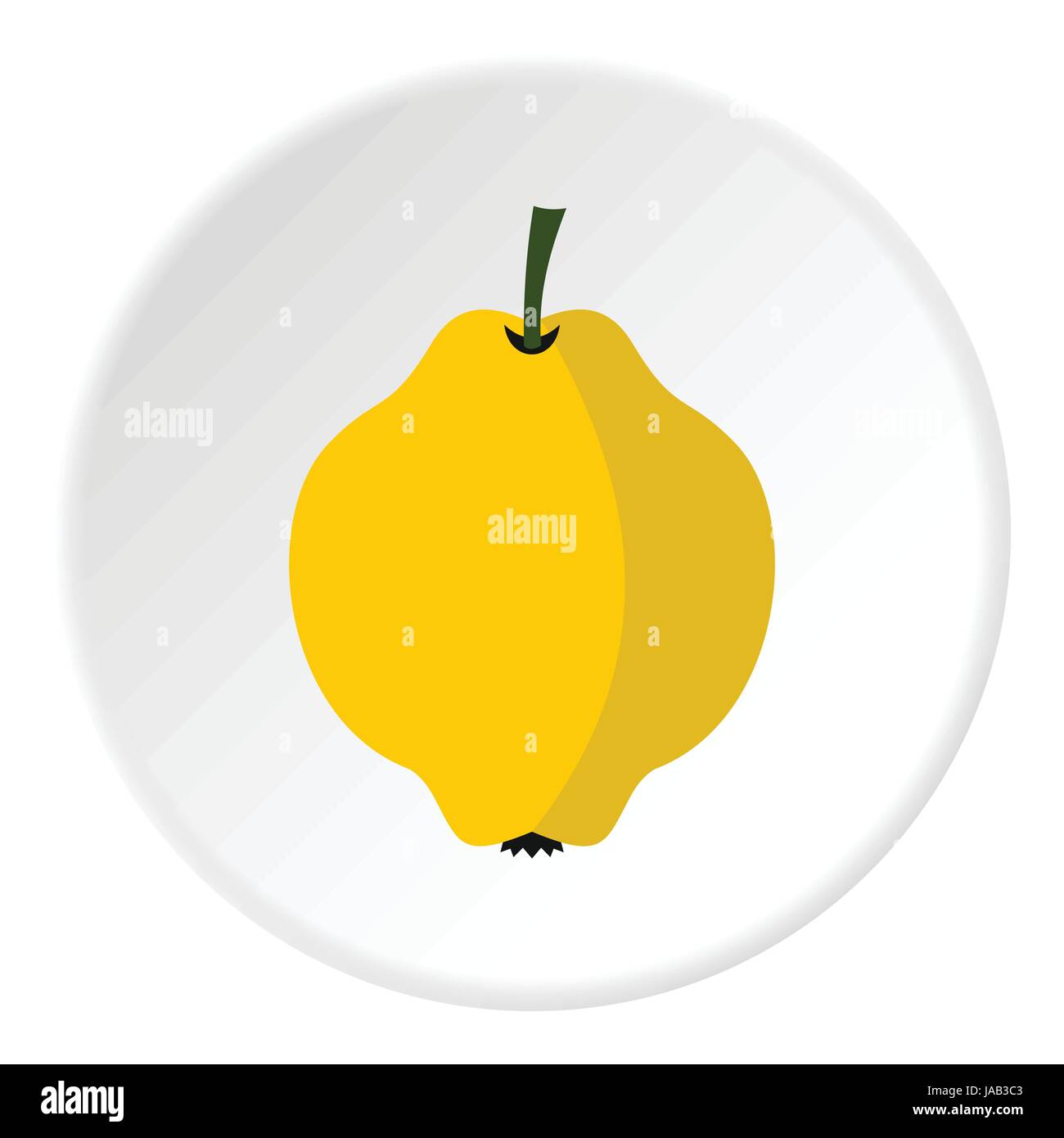 Quince icon. Flat illustration of quince vector icon for web Stock ...