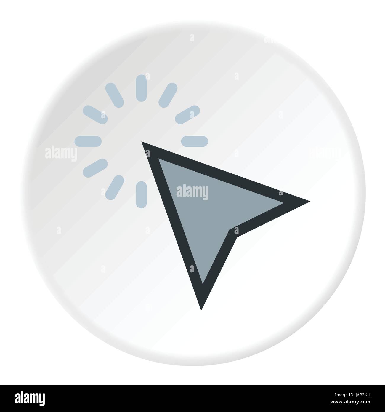 Cursor mouse arrow clicks icon hi-res stock photography and images - Alamy