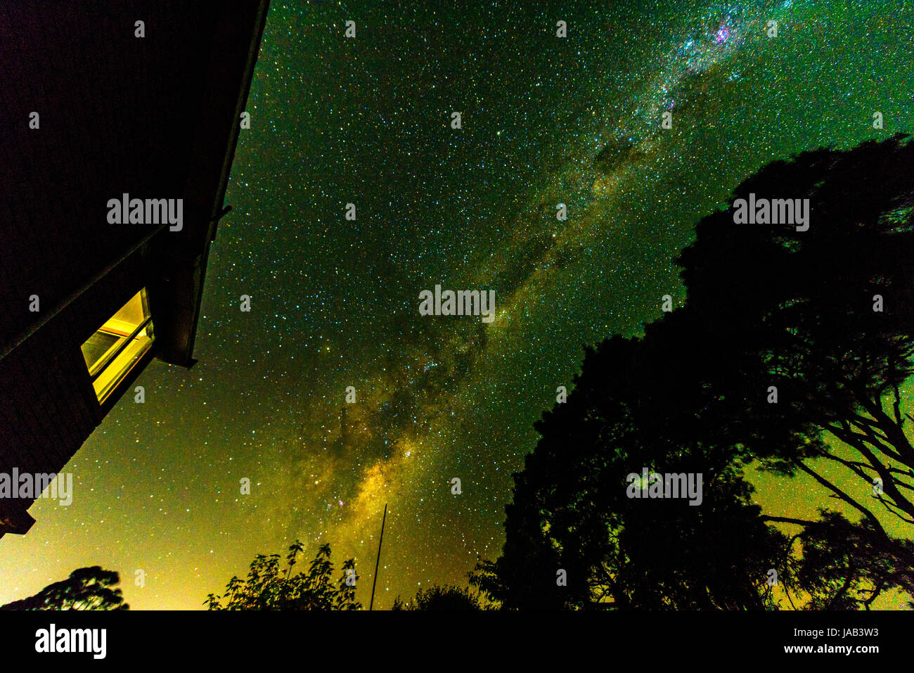 The Milky Way from Mount Murray, NSW Stock Photo - Alamy