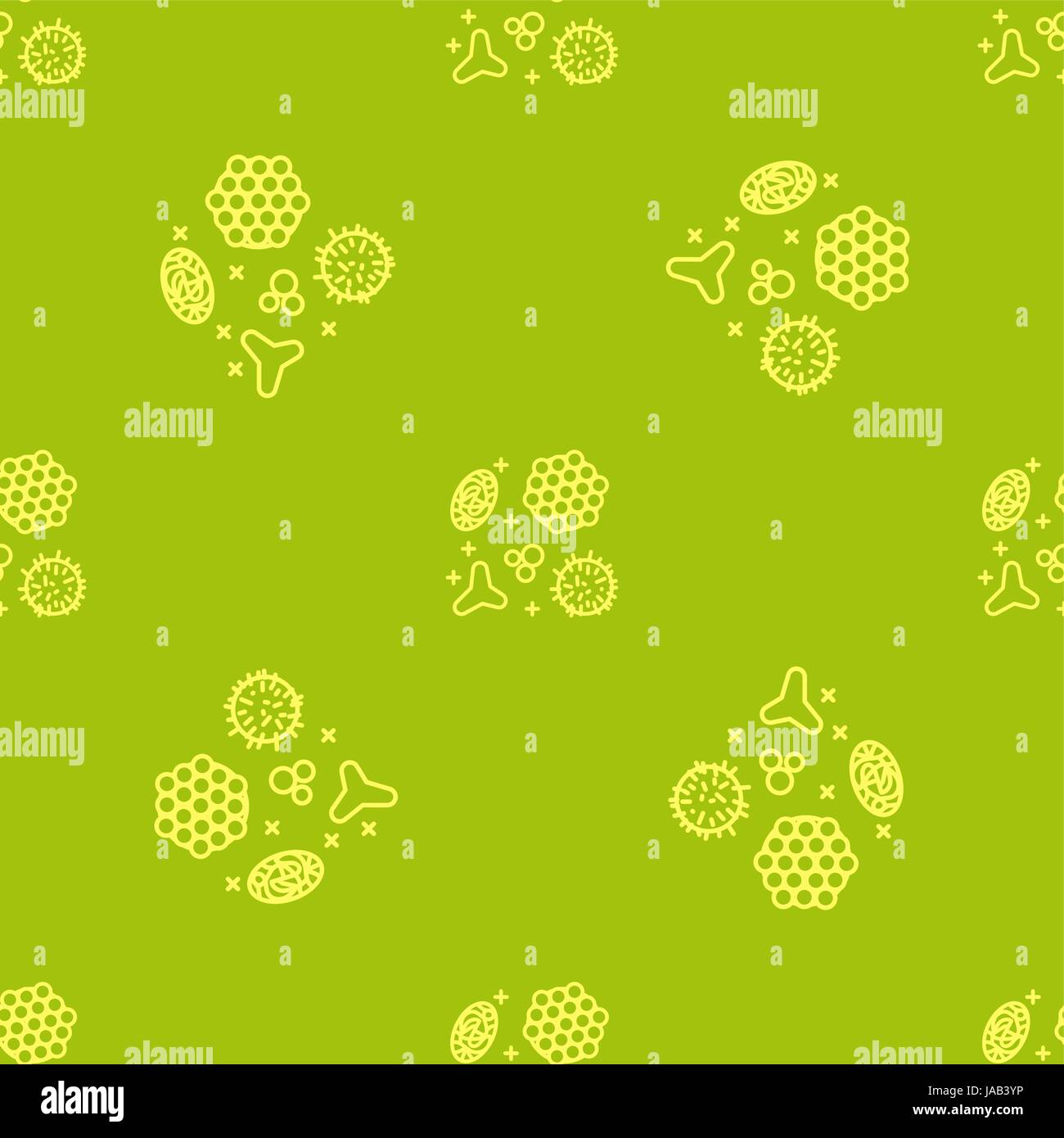 Pollen beekeeping. Seamless pattern in a linear style Stock Vector ...