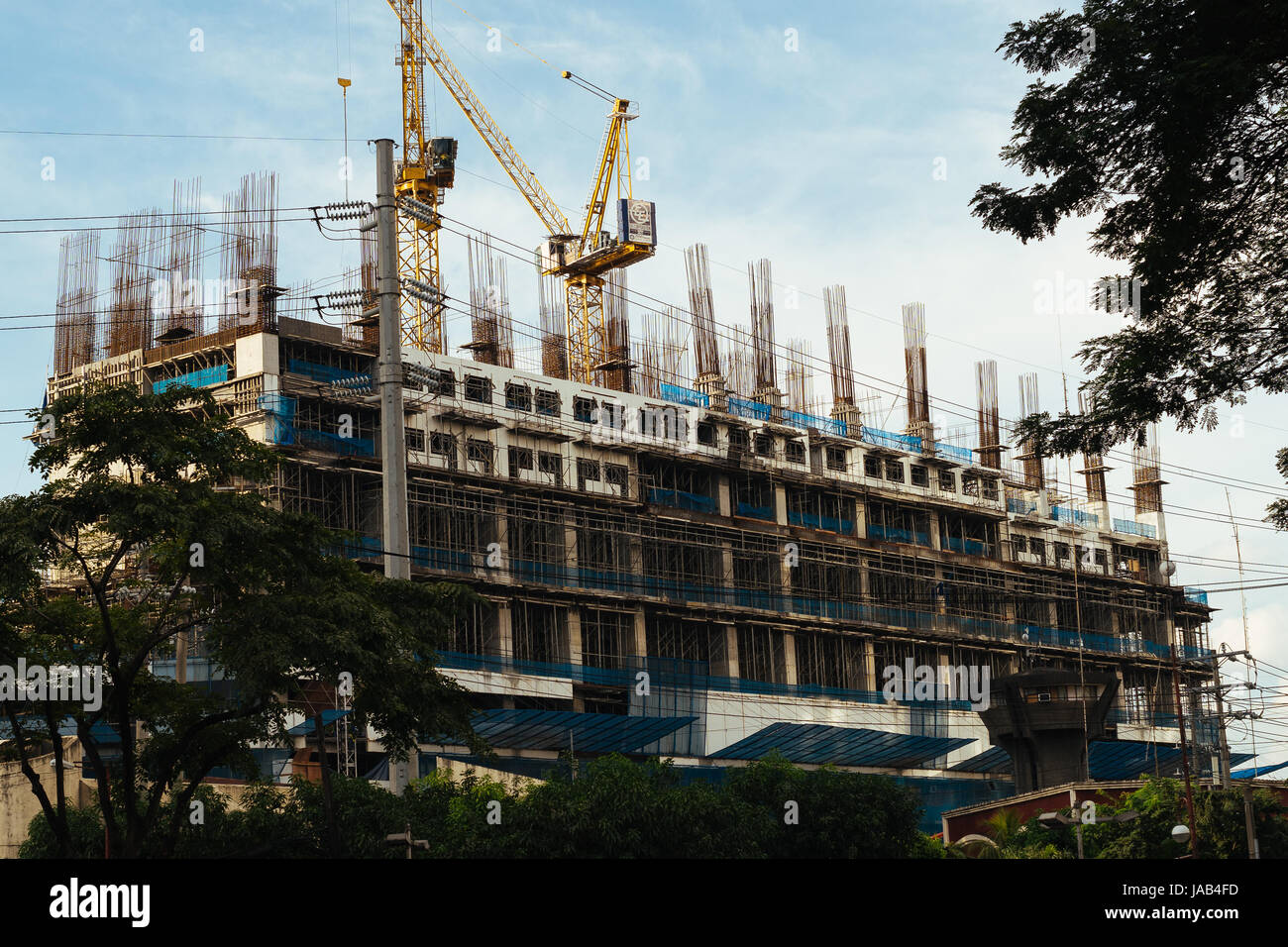 Construction is on progress Stock Photo - Alamy